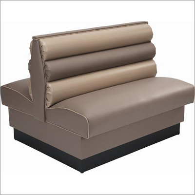 Horizontal Back Double Restaurant Booth | Millennium Seating