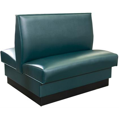 Plain Double Upholstered Restaurant Booth | Millennium Seating