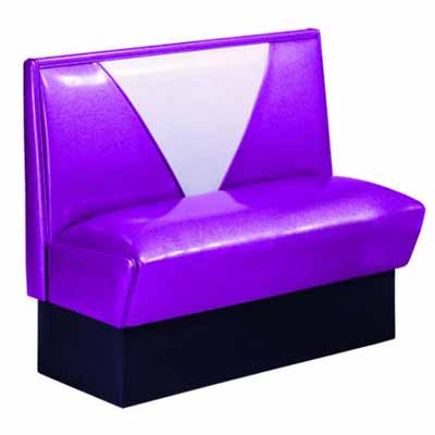 50's Vintage Retro Diner Booth-Single | Millennium Seating