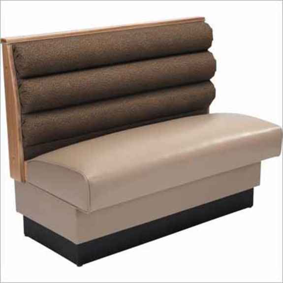 Horizontal Back Single Restaurant Booth | Millennium Seating